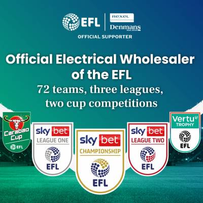 EFL NEWS: Rexel and Denmans announce electrifying partnership with EFL ...