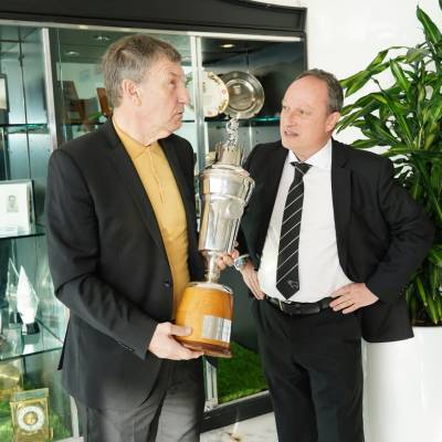 Todd Makes Great Gesture By Handing Over PFA Award To Go On Display ...