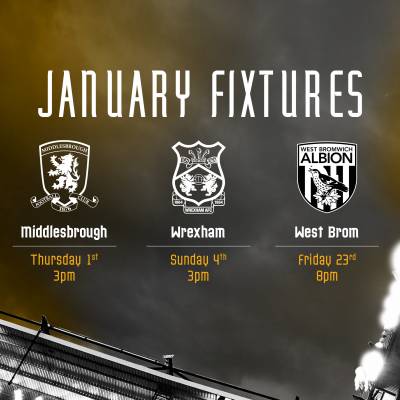 TICKET NEWS: Sales Begin For Opening Three Home League Games Of 2026 ...