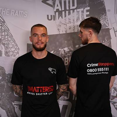 Derby County Help In Raising Awareness Of Knife Crime - Blog - Derby County