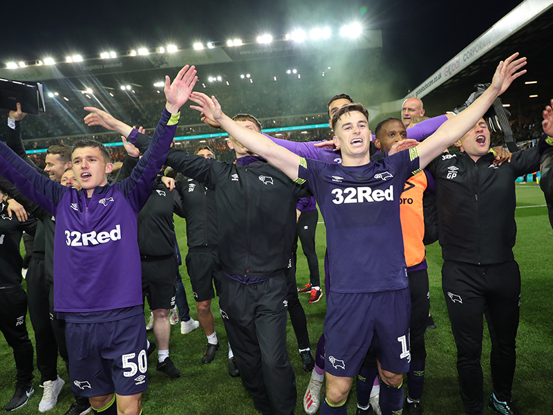 Rams Celebrate After Semi-Final Victory Over Leeds - Blog - Derby County