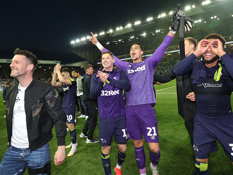Rams Celebrate After Semi-Final Victory Over Leeds - Blog - Derby County