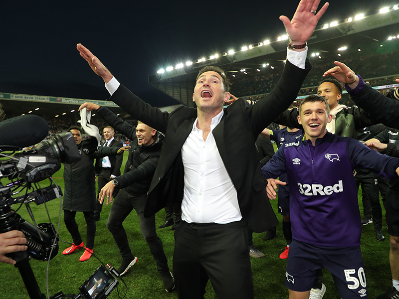 Rams Celebrate After Semi-Final Victory Over Leeds - Blog - Derby County
