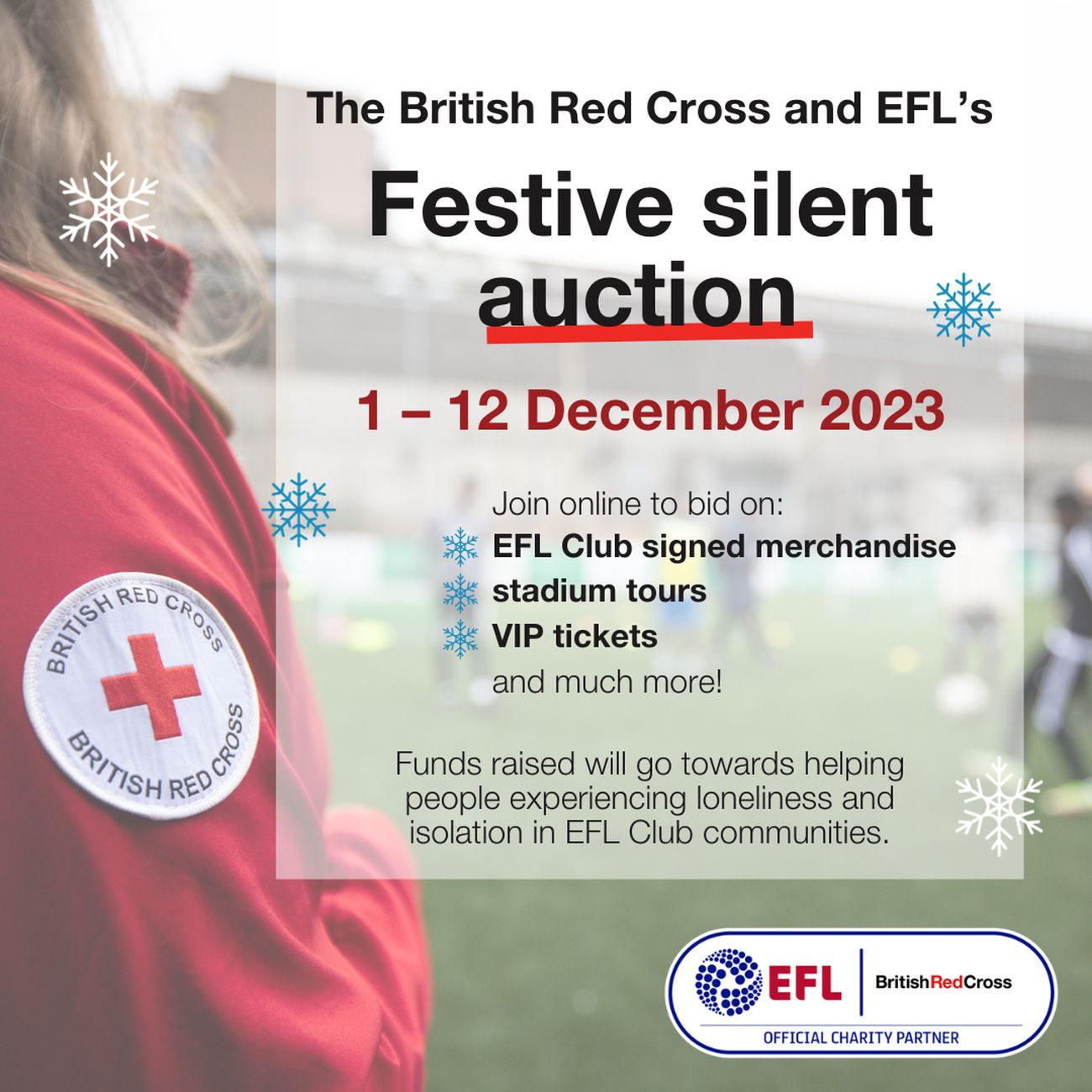 Two Derby Items Available In EFL Charity Partner British Red Cross ...