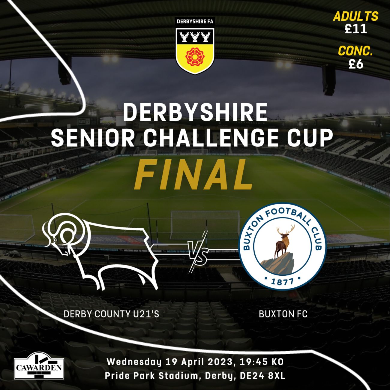 Derbyshire Senior Cup Final Preview: Derby County Under-21s Vs Buxton ...