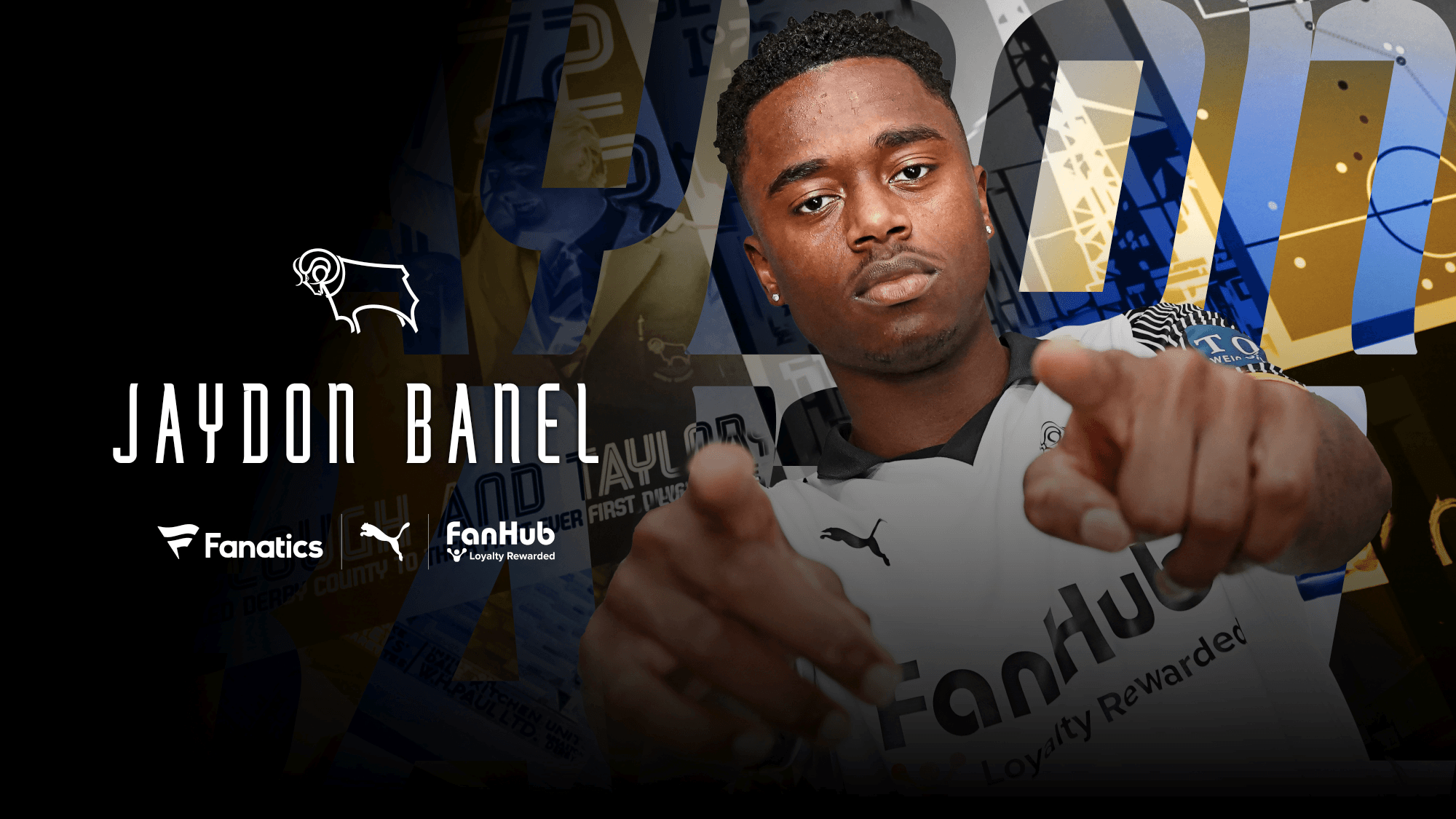SIGNING: Burnley Forward Jaydon Banel Joins on Loan - Blog - Derby County